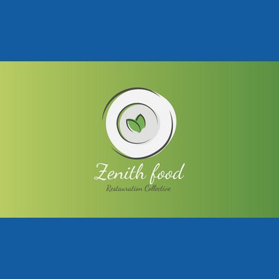 Zenith Food restaurant logo design by Tounkara - on Twine.