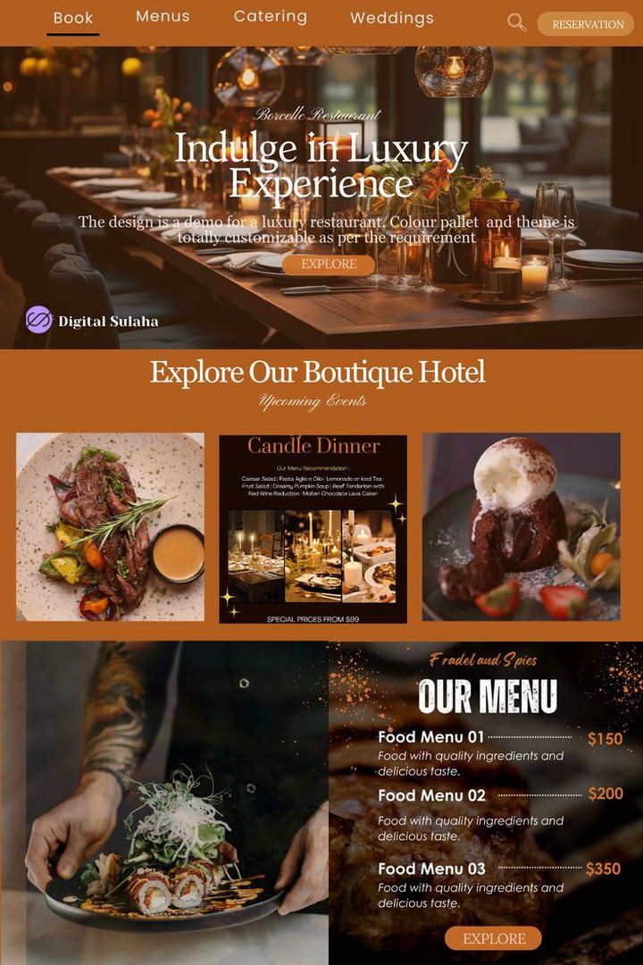 website design by Sandra Rose - on Twine.