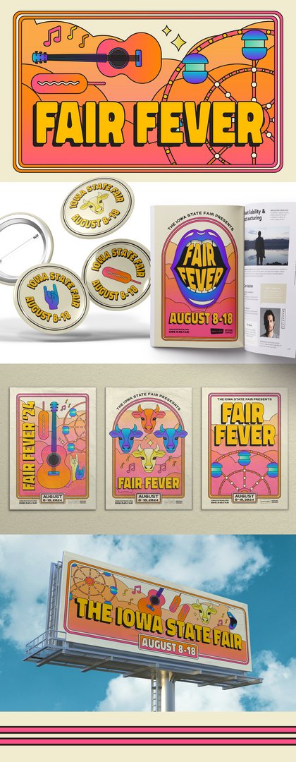 2024 Iowa State Fair Brand Identity by StormS - on Twine.