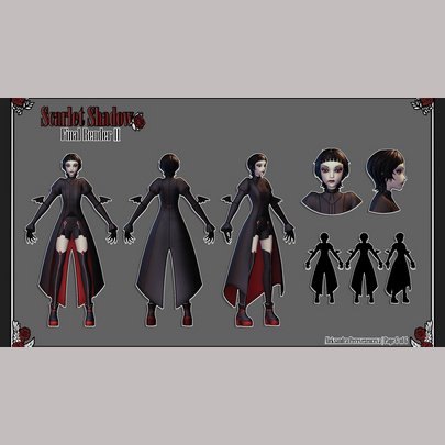 Scarlet Shadow - Final Render II by alweksnada - on Twine.