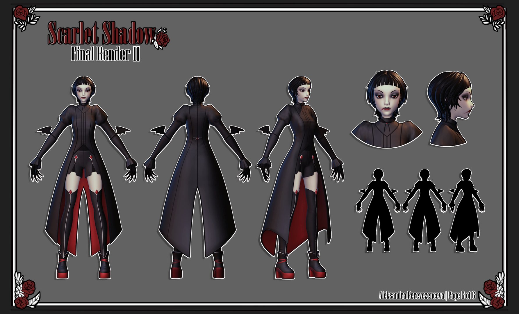 Scarlet Shadow - Final Render II by alweksnada - on Twine.