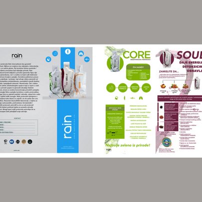 Rain flyer design by kenandesigner - on Twine.