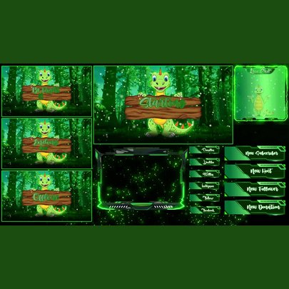 Custom video animation for twitch gamer and streamers by nadiistudio007 ...