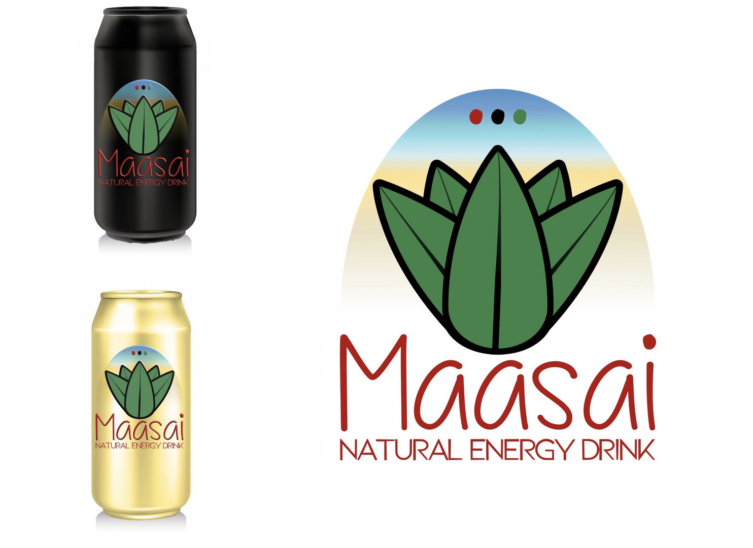Maasai Energy Drink - Brand Identity & Product Design by ...