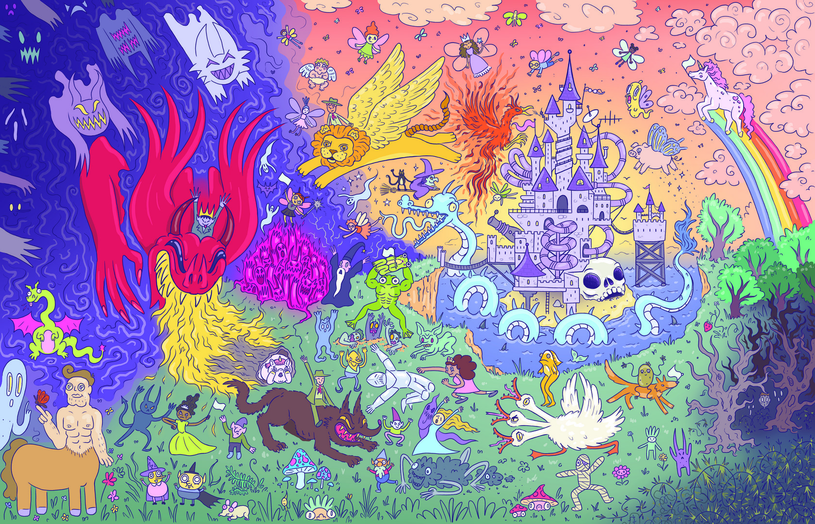 Concept Art - 2D animated children's series by CheDedames - on Twine.