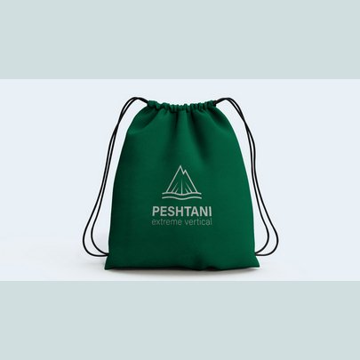 Peshtani logo design mockup by Darko - on Twine.