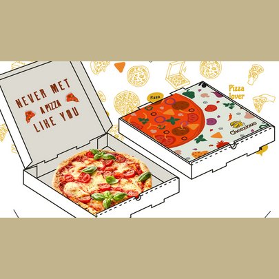 Cheezious - Pizza Box Packaging Design by wajahatsaleemawan159 - on Twine.