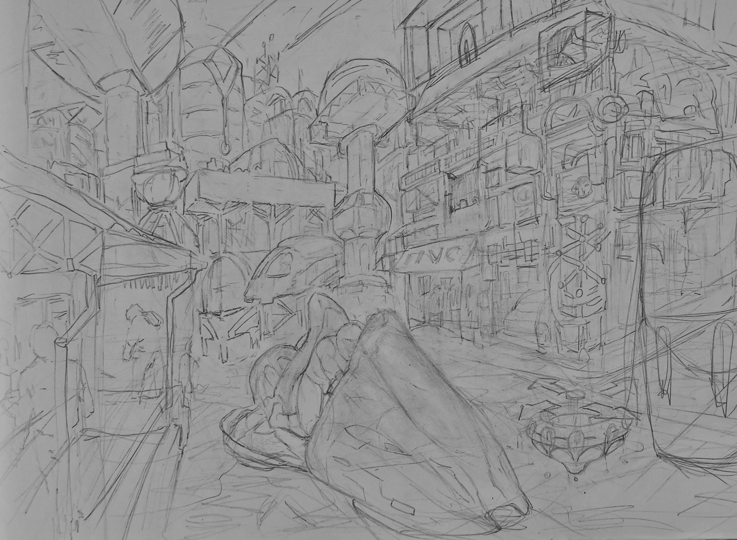 Concept art- enviornment design by Yohan Ranasinghe - on Twine.
