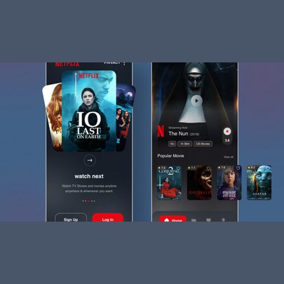 Netflix App Redesign by Pritesh Sudra - on Twine.